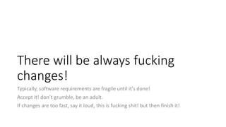 Guiding Software Developer To "Heaven" Through "Darkness" | PPT