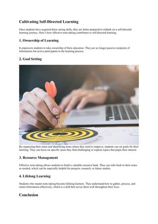10 Effective Note-Taking Strategies For Students | Future Education ...