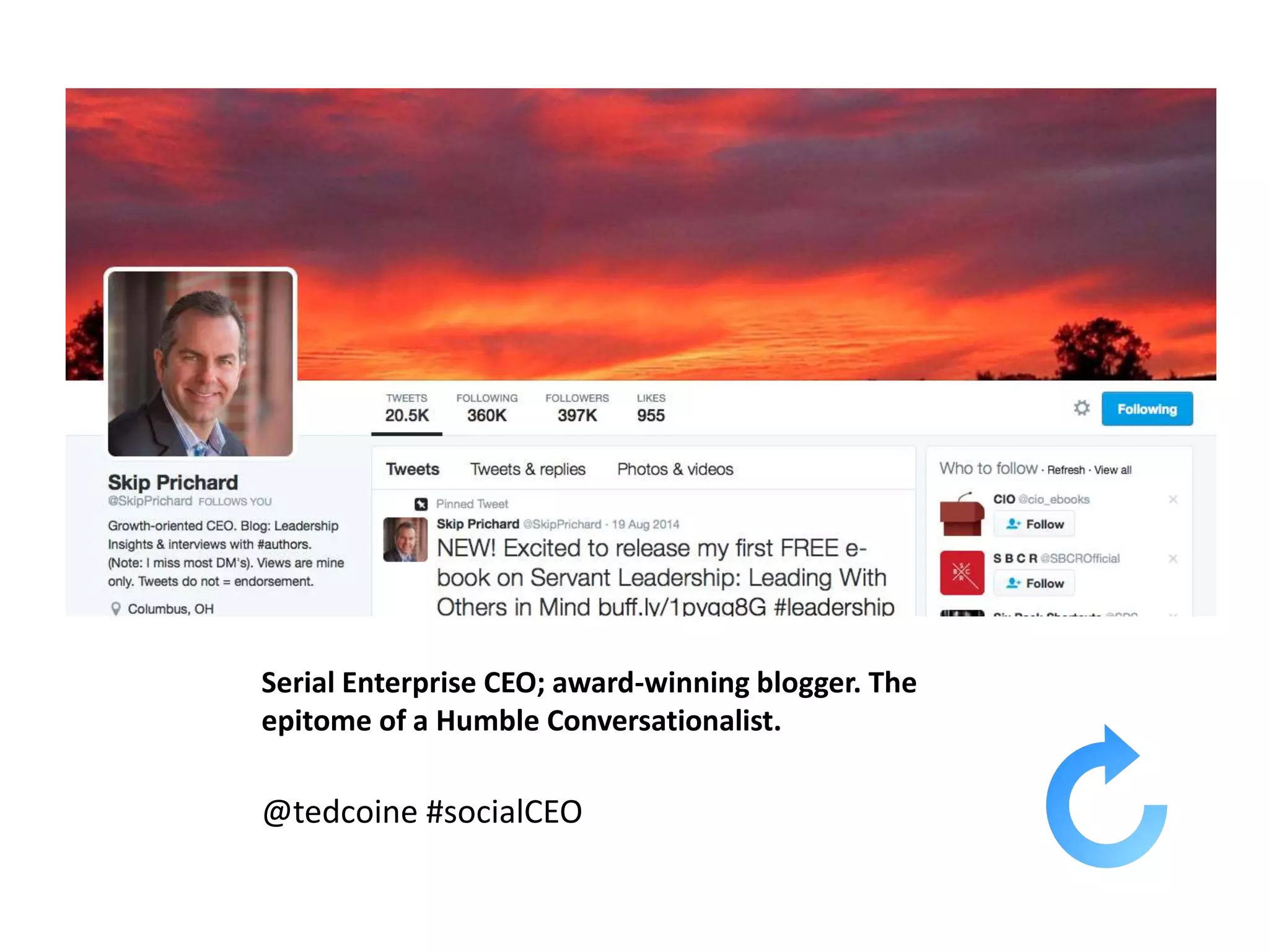 Guiding Your CEO and C-suite to Go Social | PPT