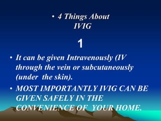 Guidlines for use of ivig | PPT