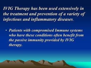 Guidlines for use of ivig | PPT
