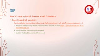 Guidlines sitecore9 installation | PPTX