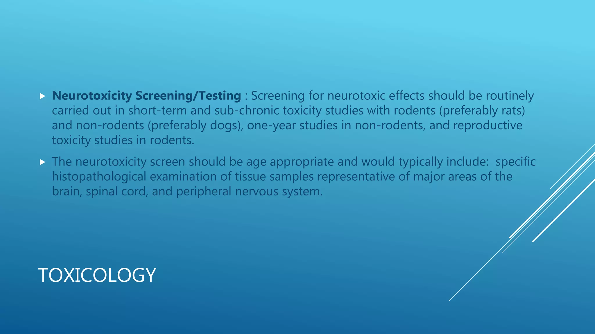 Redbook 2000: General Guidelines for Designing and Conducting Toxicity ...