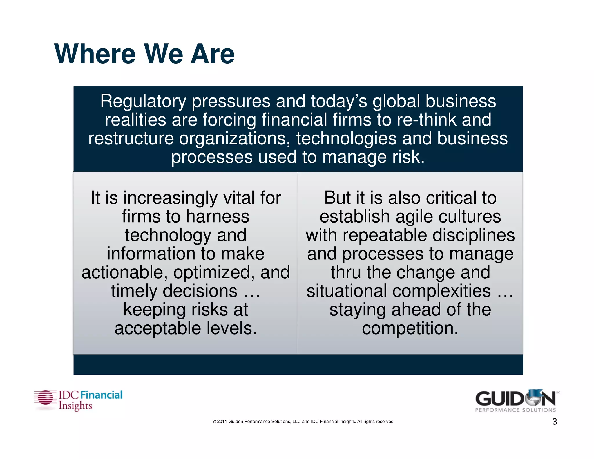 Enterprise Risk Management: Culture, Vision, Performance | PDF