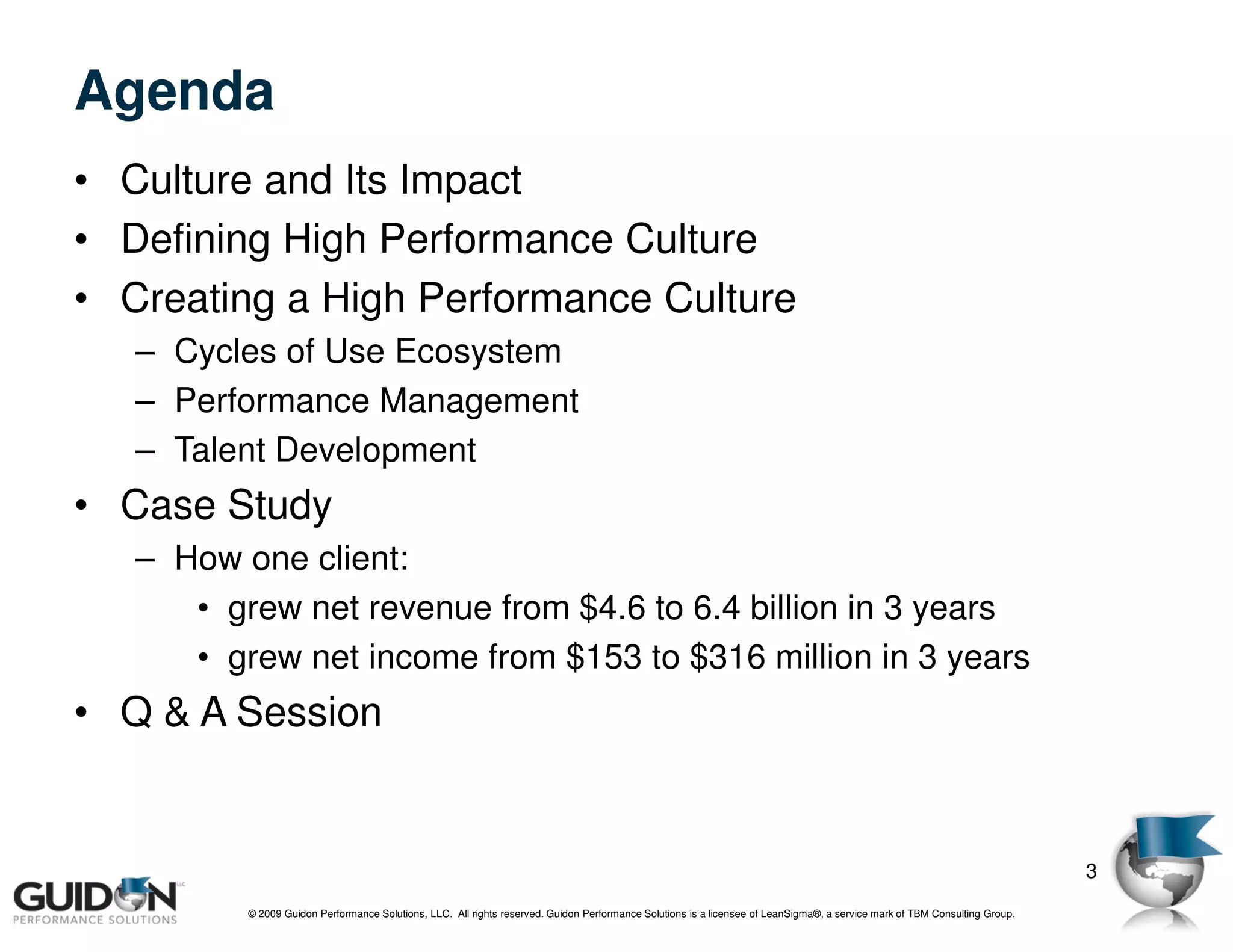 Guidon High Performance Culture Webinar Pdf