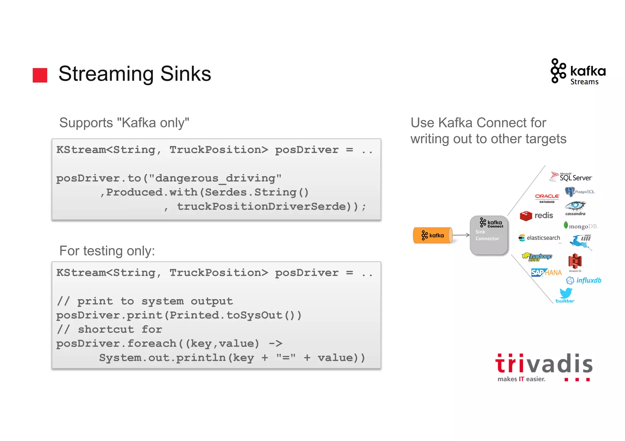 Spark (Structured) Streaming vs. Kafka Streams - two stream processin…