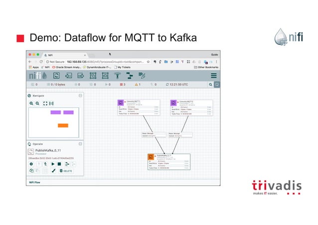 Self-Service Data Ingestion Using NiFi, StreamSets & Kafka | PPT