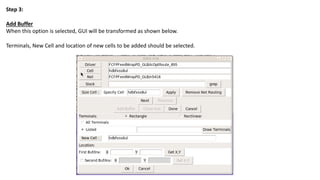 GUI for DRV fix in ICC2 | PPTX