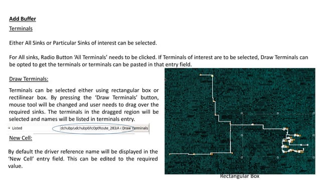 GUI for DRV fix in ICC2 | PPTX