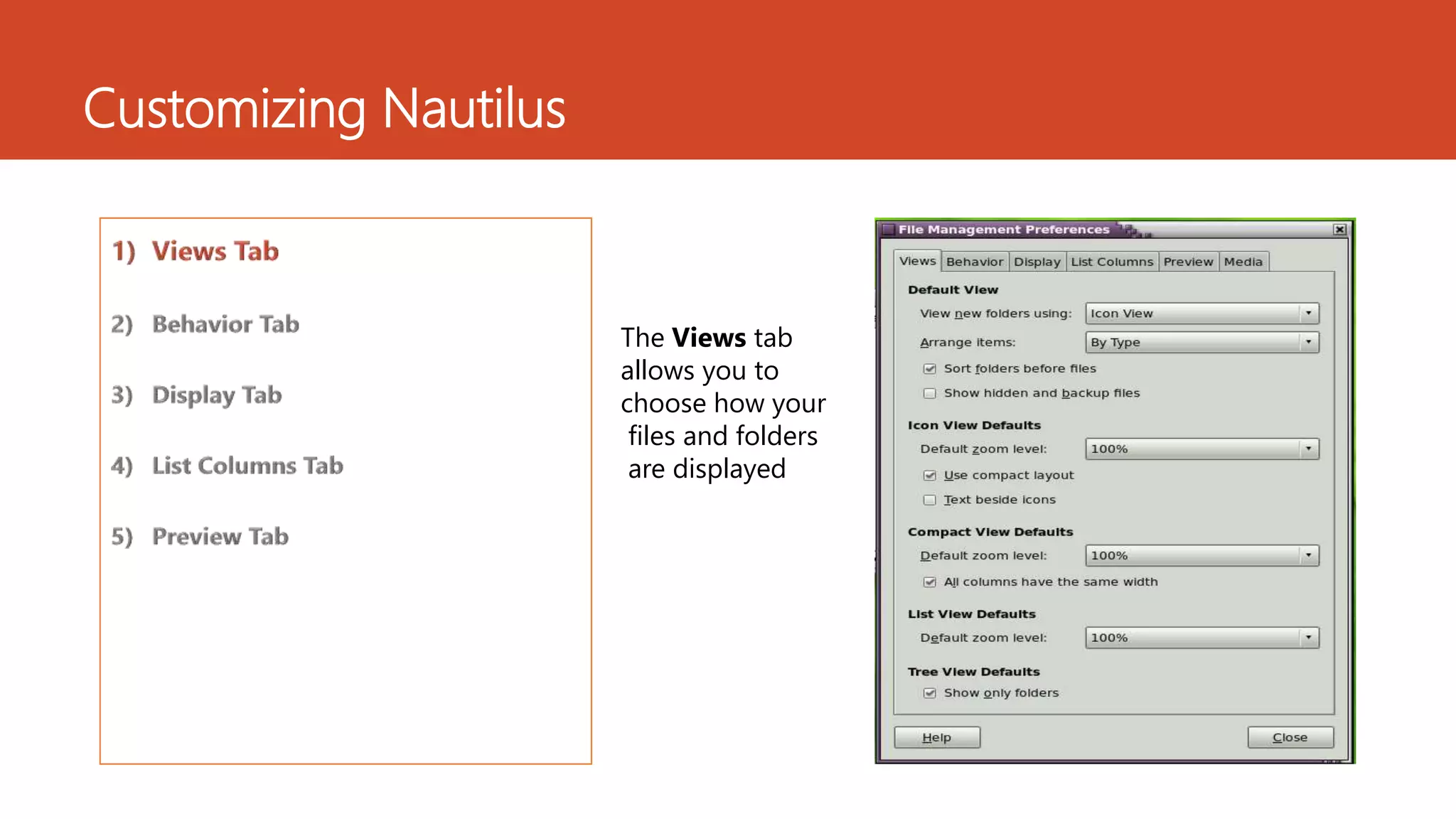 GUI for Redhat Linux | PPSX