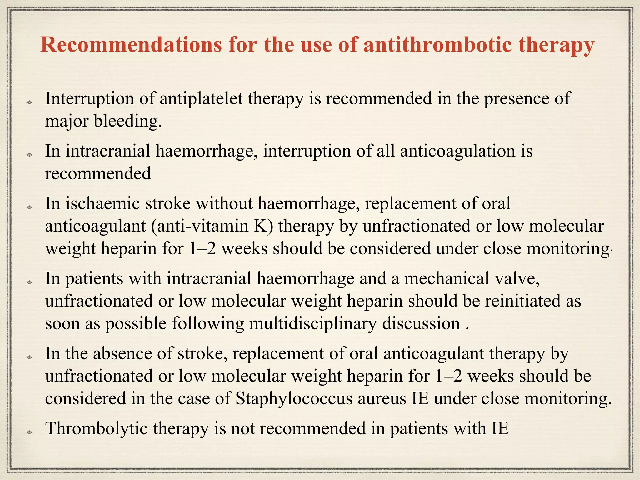 Guidelines of diagnosis, prevension and treatment of Infective ...