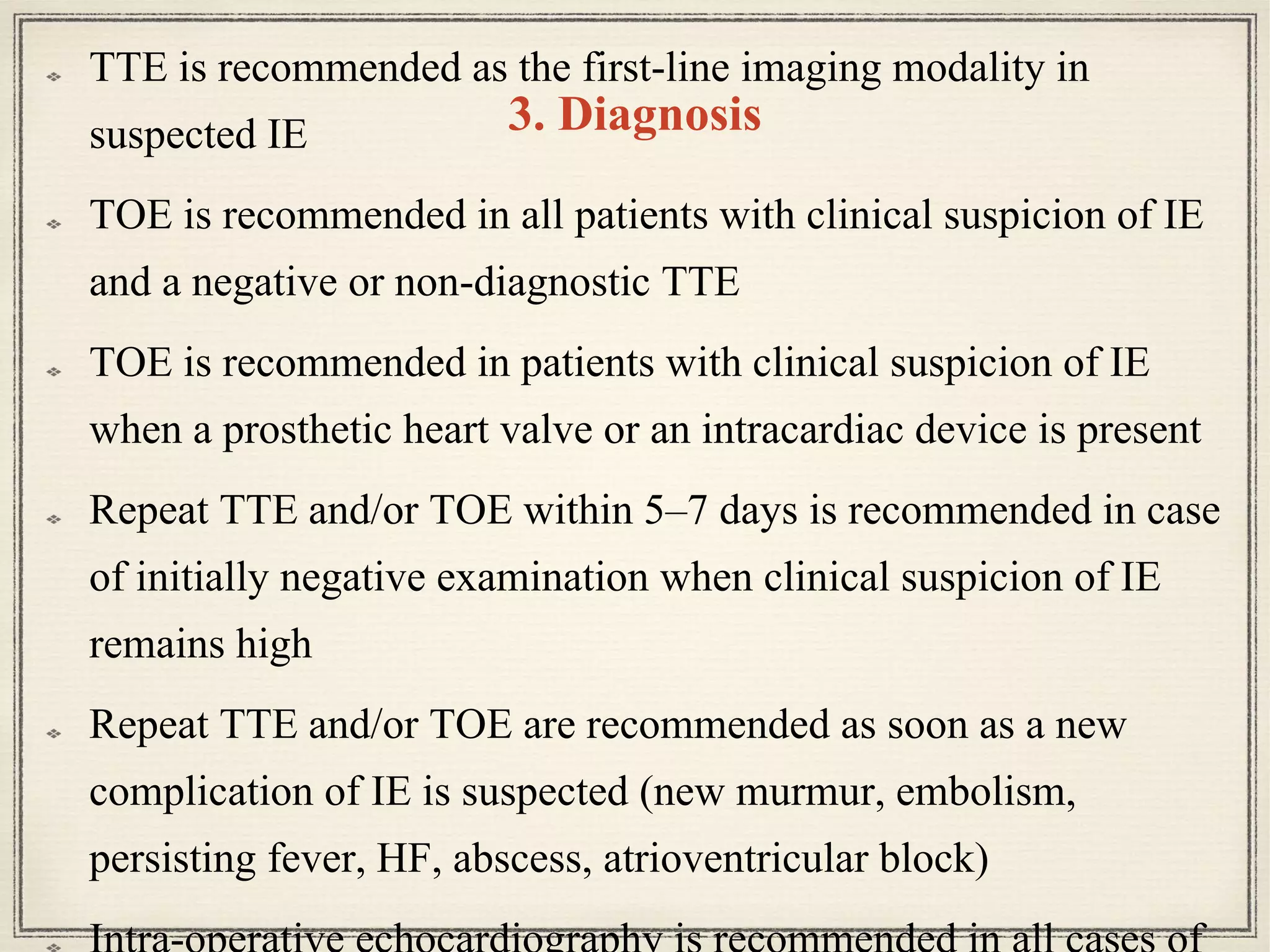 Guidelines of diagnosis, prevension and treatment of Infective ...