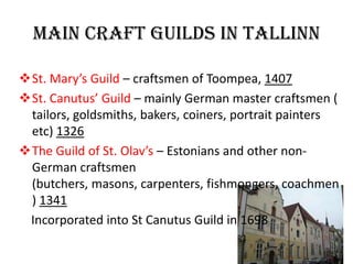 Guilds | PPTX