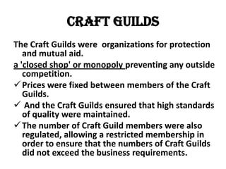 Craft Guilds