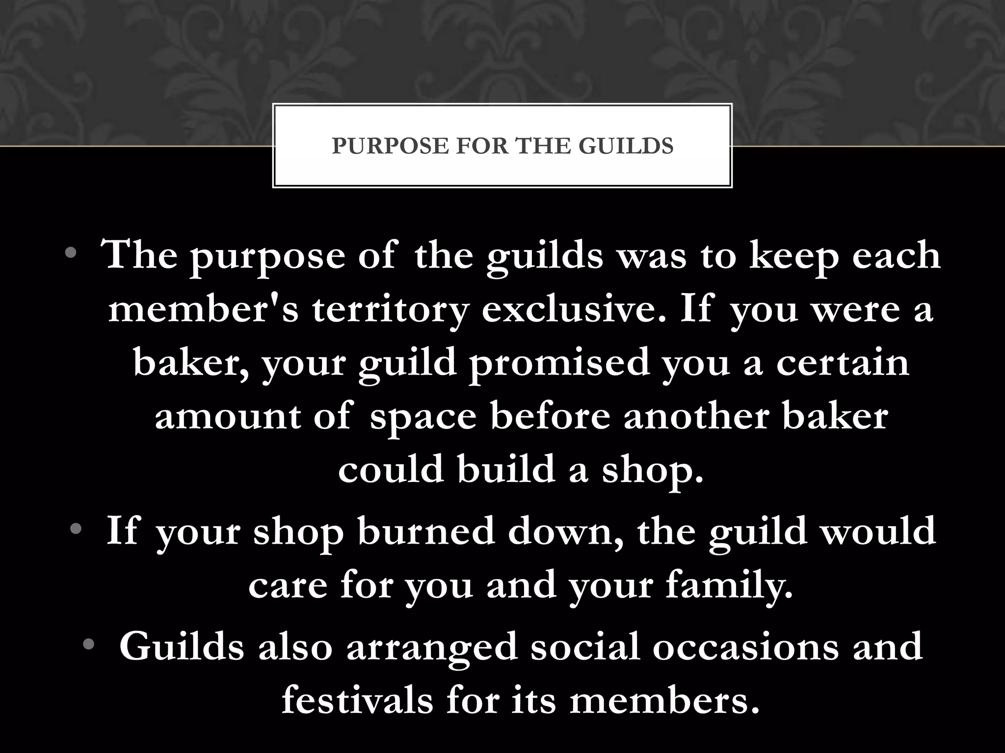 Guilds | PPTX