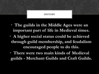 Craft Guilds