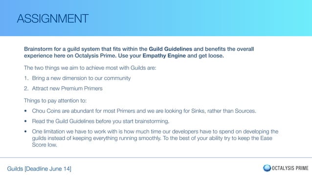 Guilds of Octalysis Prime | PPT