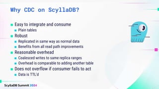 ScyllaDB Real-Time Event Processing with CDC | PPTX