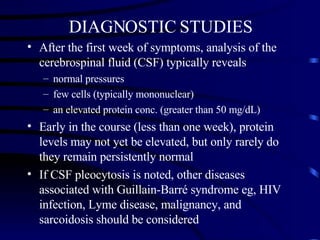 Guillain Barre Syndrome | PPT