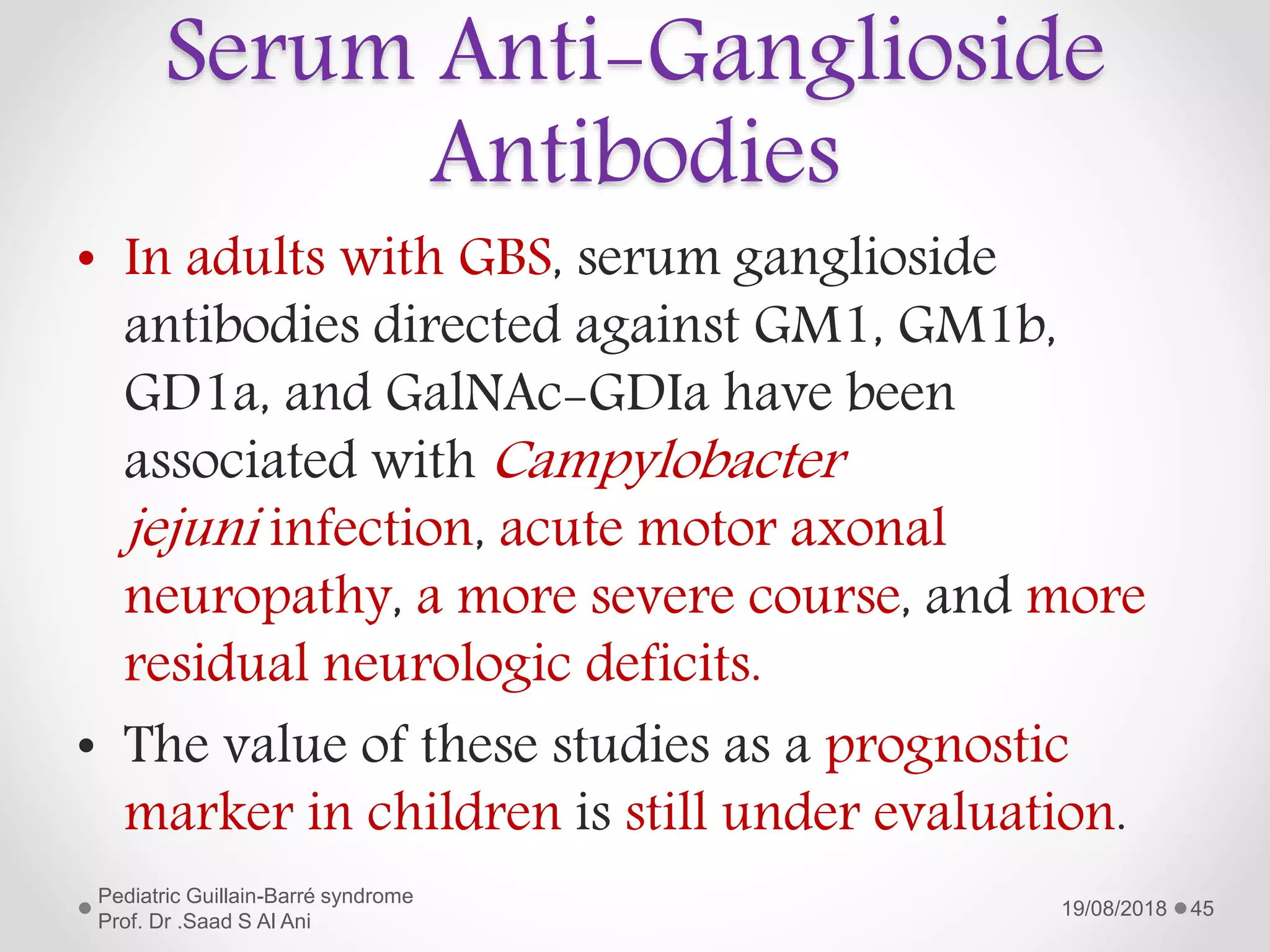 Guillain - Barré syndrome | PPTX
