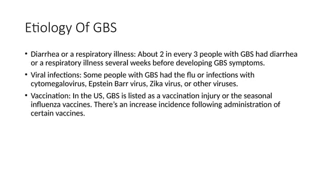 Guillain-Barre Syndrome.pptx management.. | PPT