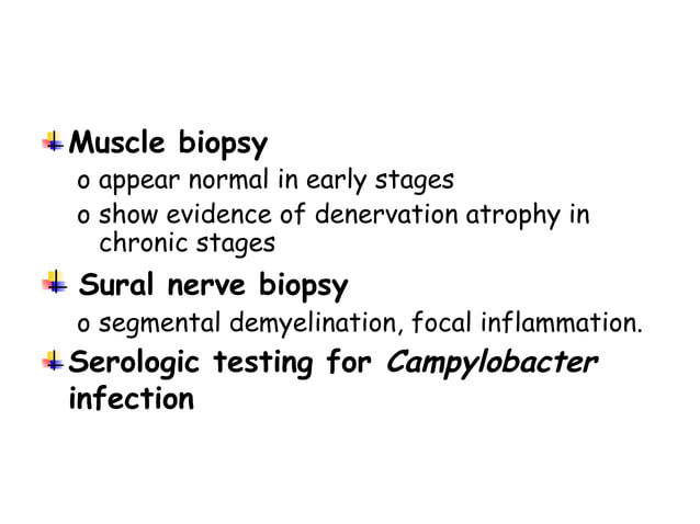 Guillain barre syndrome (gbs) | PPT