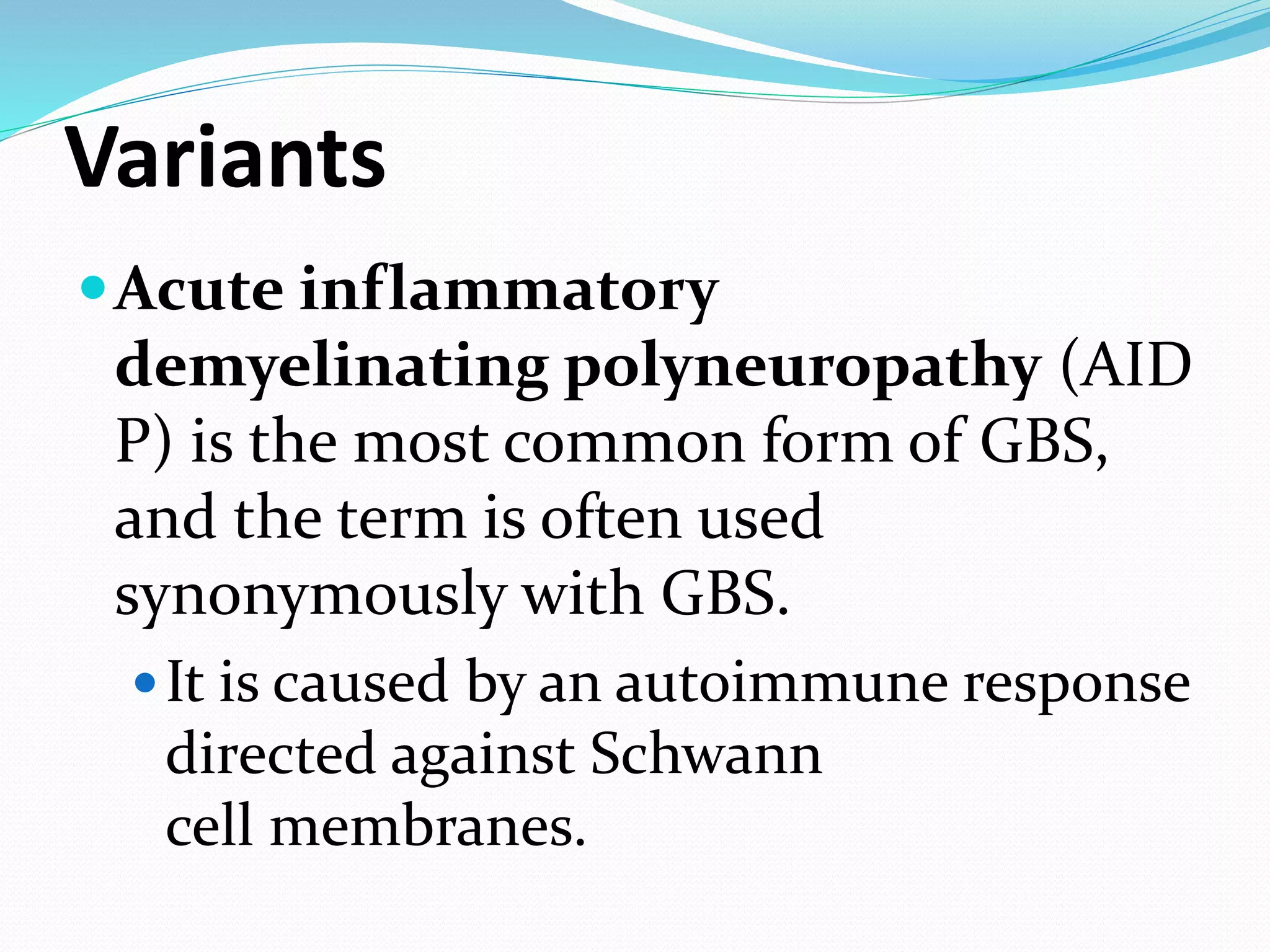 Guillain barré syndrome | PPTX