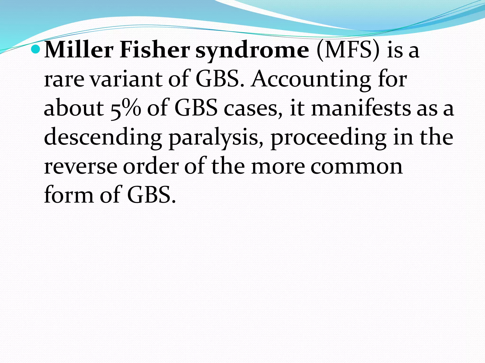 Guillain barré syndrome | PPTX