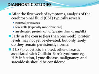 Guillain barré syndrome | PPTX