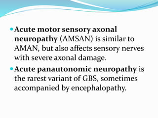 Guillain barré syndrome | PPTX