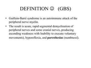 GUILLAIN-BARRÉ SYNDROME.ppt