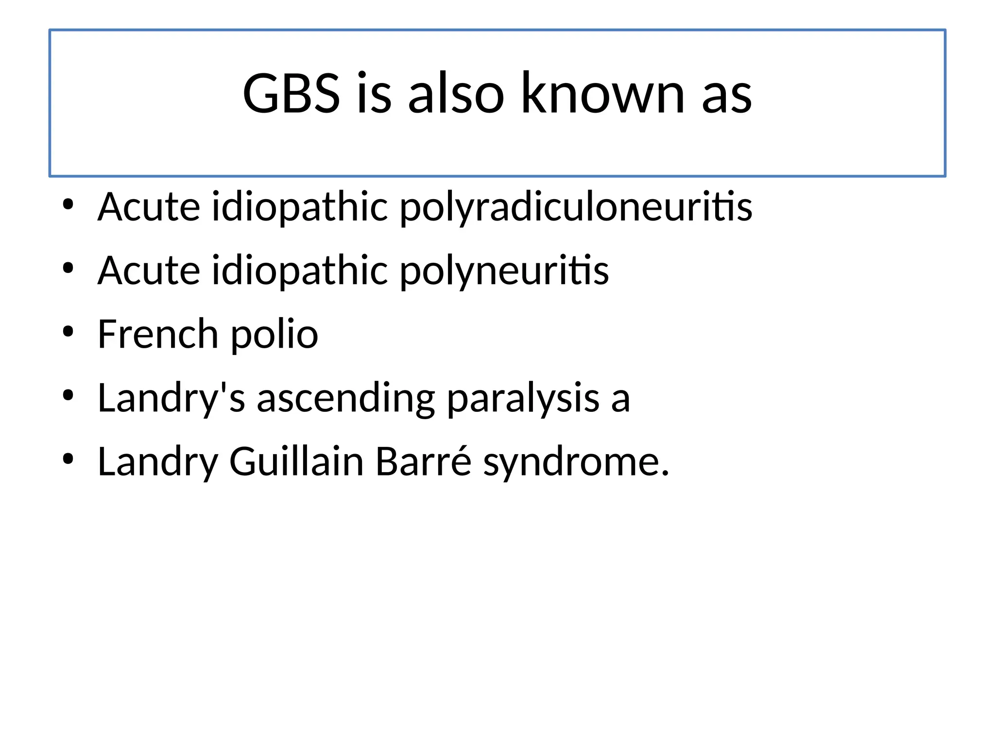 GUILLAIN-BARRÉ SYNDROME.pptx akvshsje soehsb | PPTX