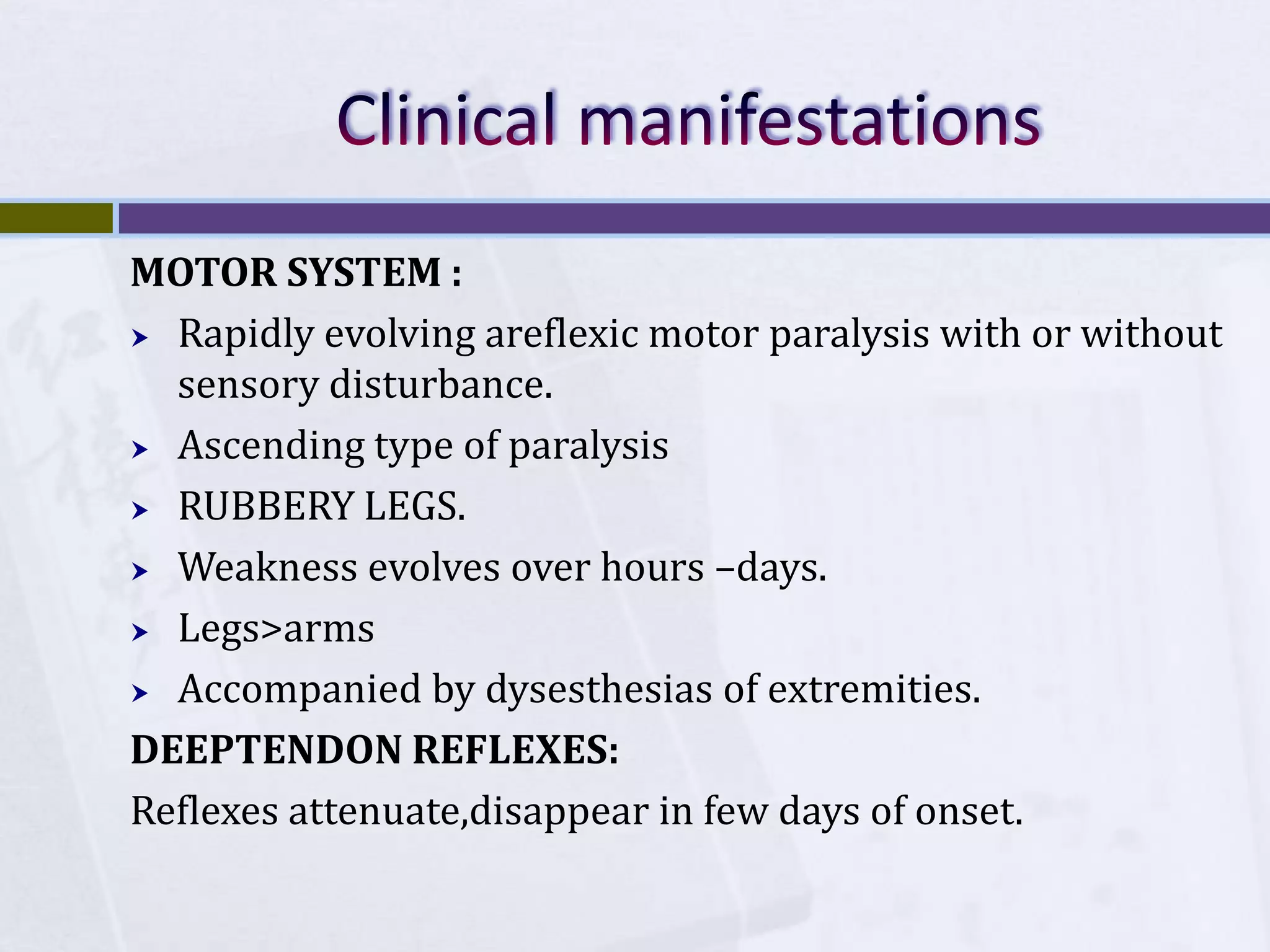 Guillain barre syndrome | PPTX