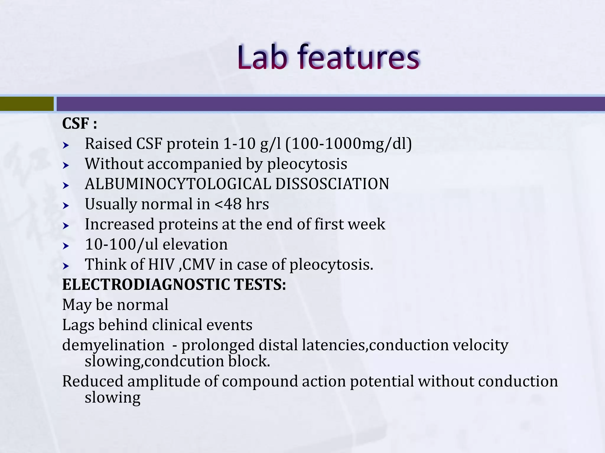 Guillain barre syndrome | PPTX