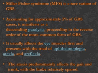Guillain barre syndrome | PPTX