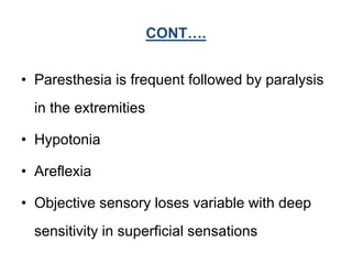 GUILLAIN BARRE SYNDROME(GBS) | PPTX