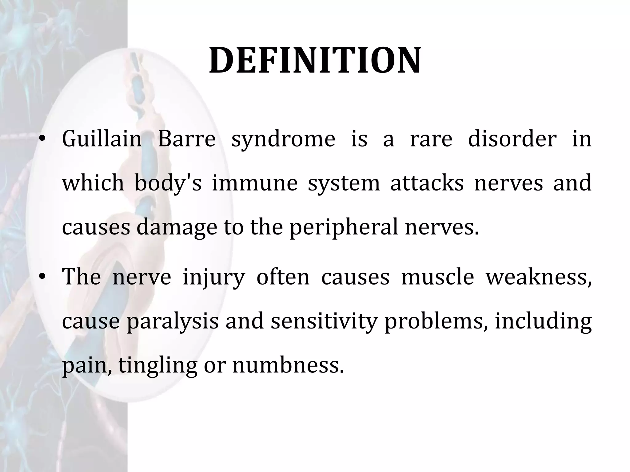 Guillain Barre Syndrome | PPTX