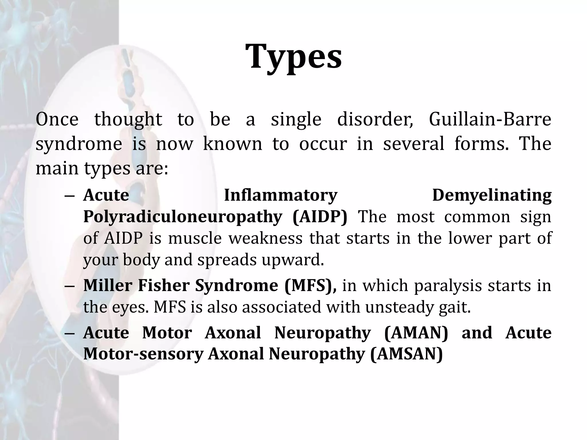 Guillain Barre Syndrome | PPTX