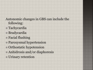 Guillain barre syndrome | PPTX