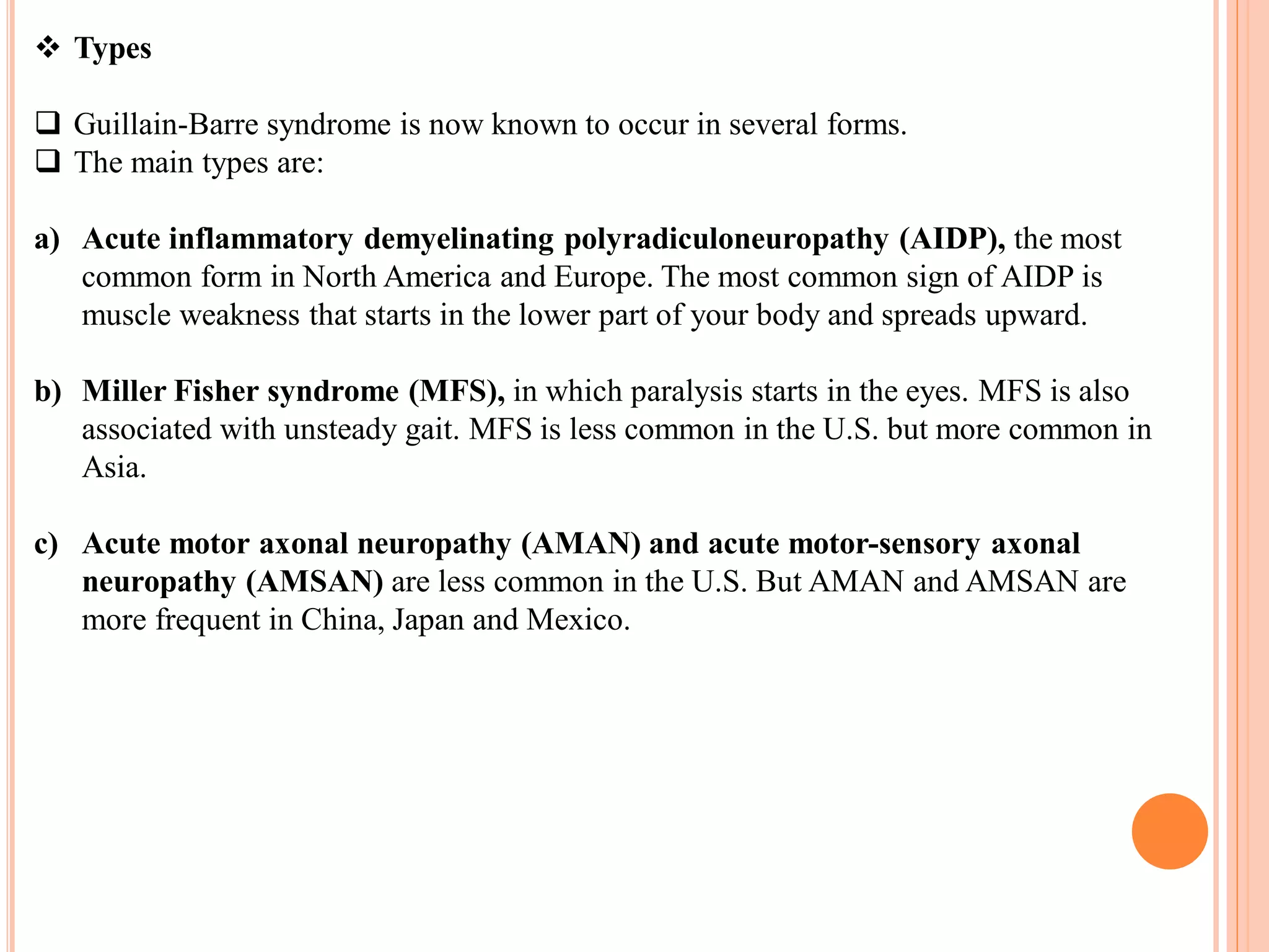 Guillain Barre Syndrome (GBS) | PDF