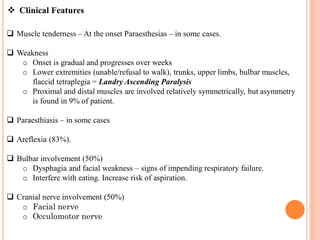 Guillain Barre Syndrome (GBS) | PDF