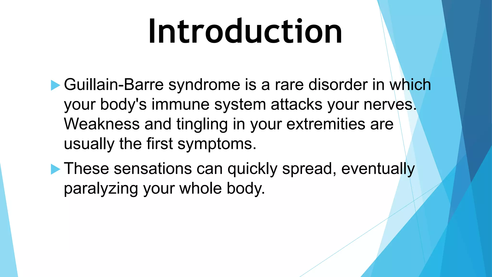 Guillain barre syndrome | PPTX