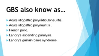 Guillain barre syndrome | PPTX