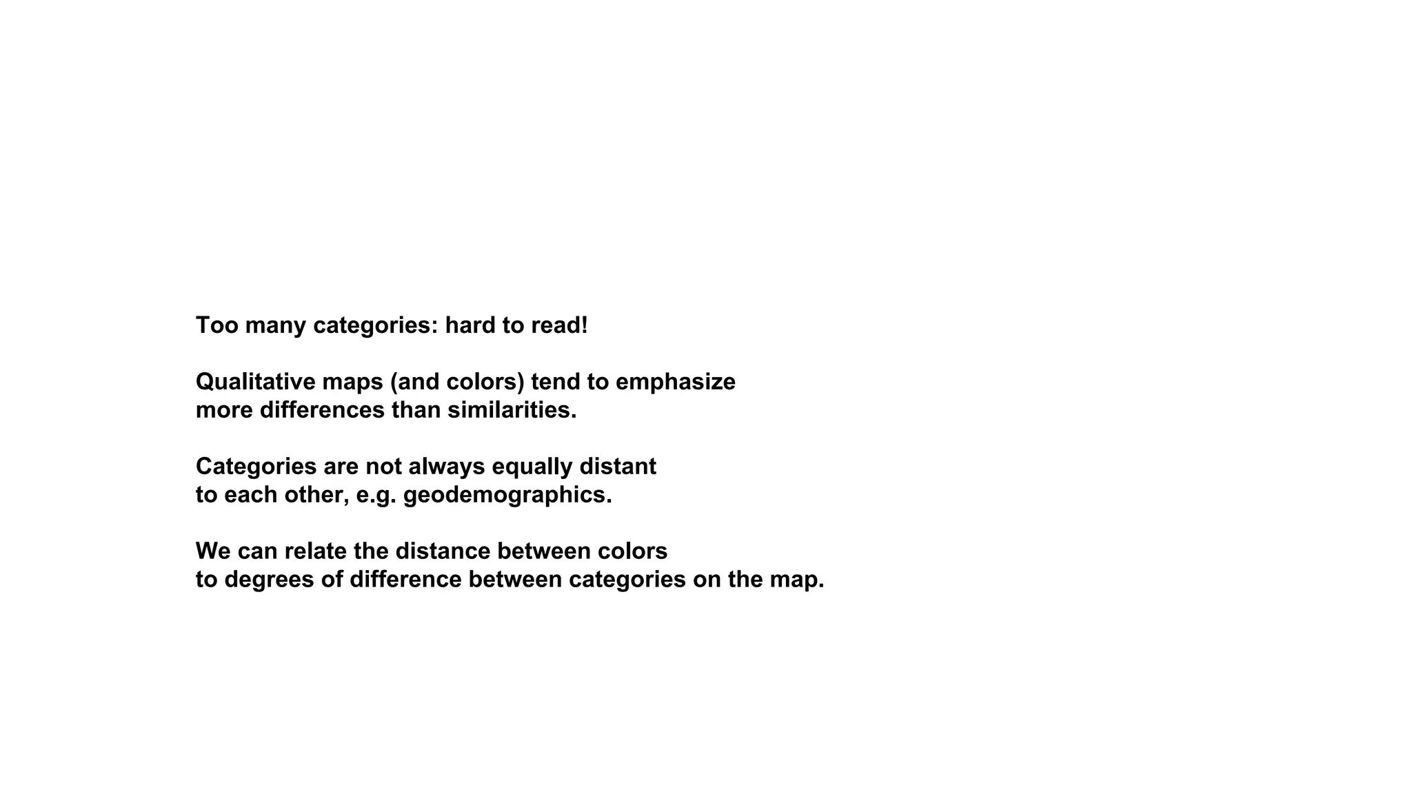 Data-Driven Color Palettes for Categorical Maps | PPTX