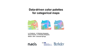 Data-Driven Color Palettes for Categorical Maps | PPTX