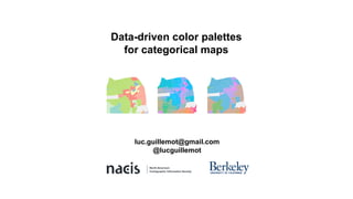 Data-Driven Color Palettes for Categorical Maps | PPTX