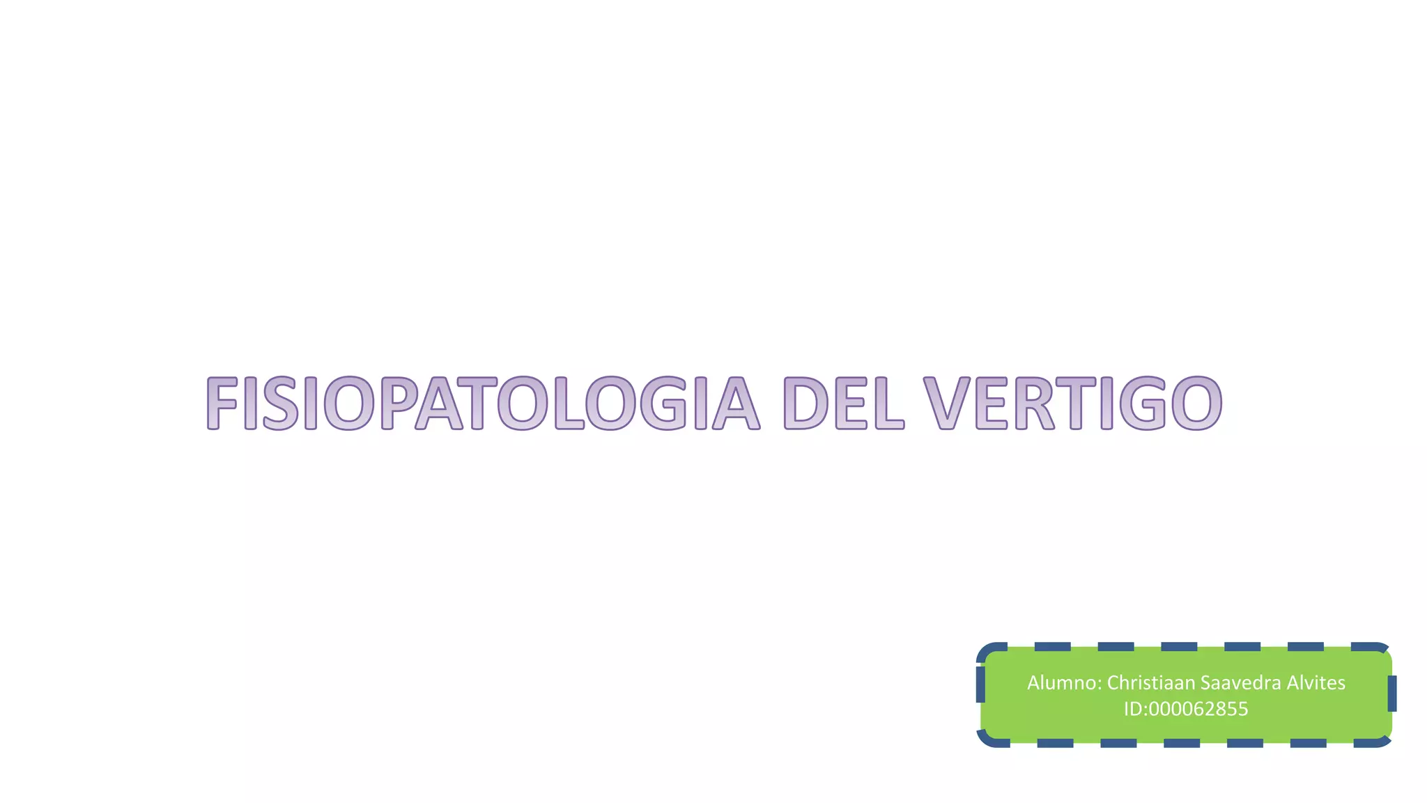 Guillermo fonseca sindrome vertiginoso | PPT