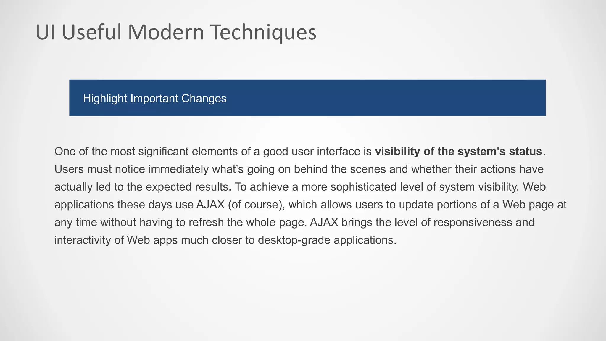 GUI & Modern UI Design | PPT