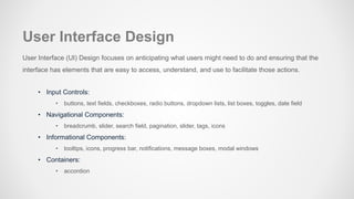 GUI & Modern UI Design | PPT