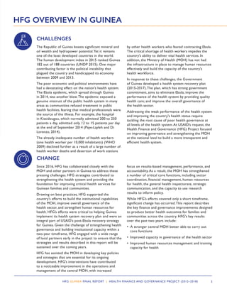HFG Guinea Final Country Report | PDF | Infectious Diseases | Diseases ...